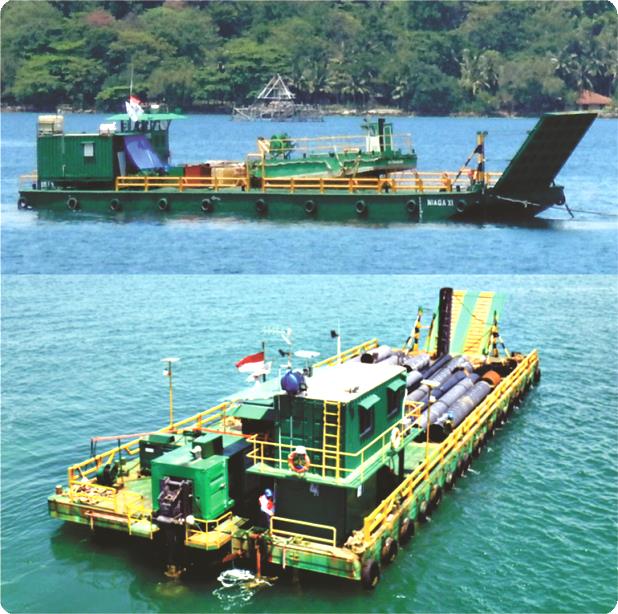 Thruster Barges | PT SWI Jetty Nusantara